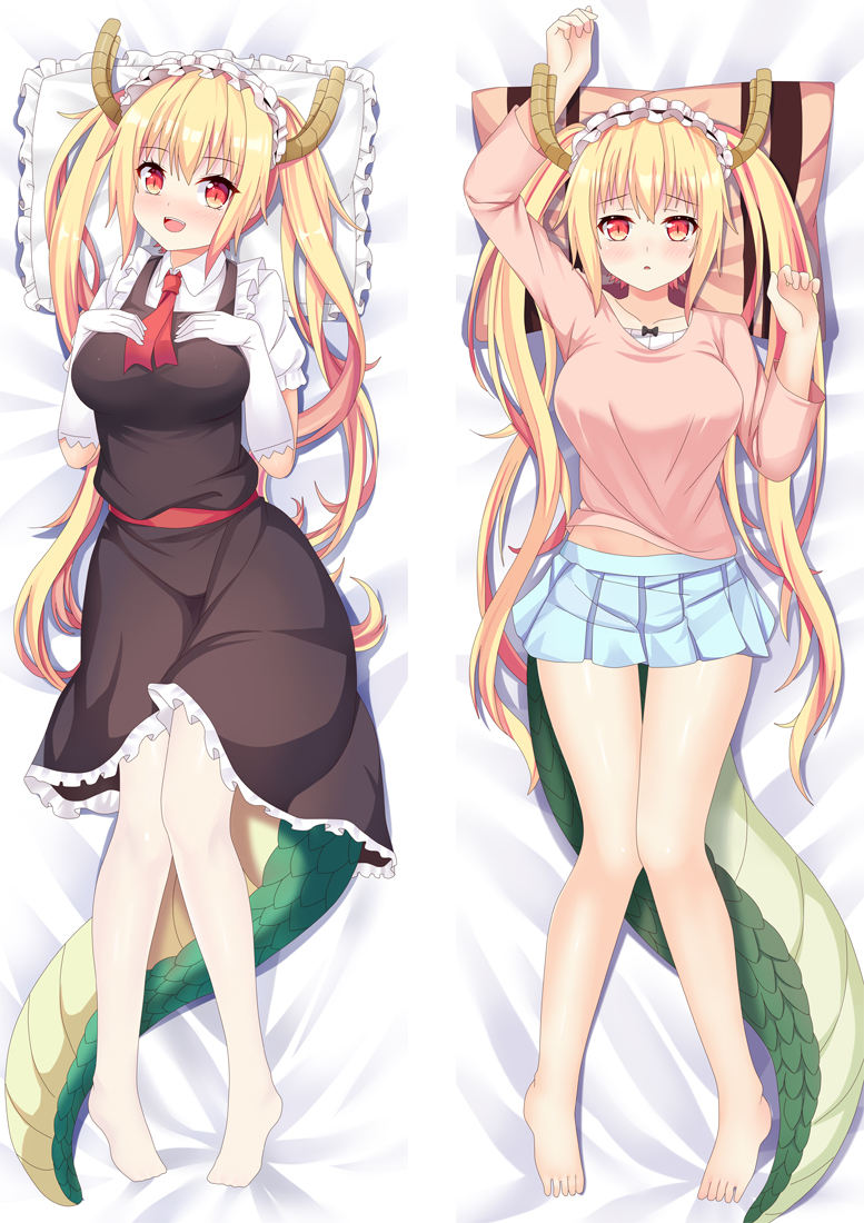 Miss Kobayashi's Dragon Maid Tohru Waifu Pillow for Sale – dakimakura ...